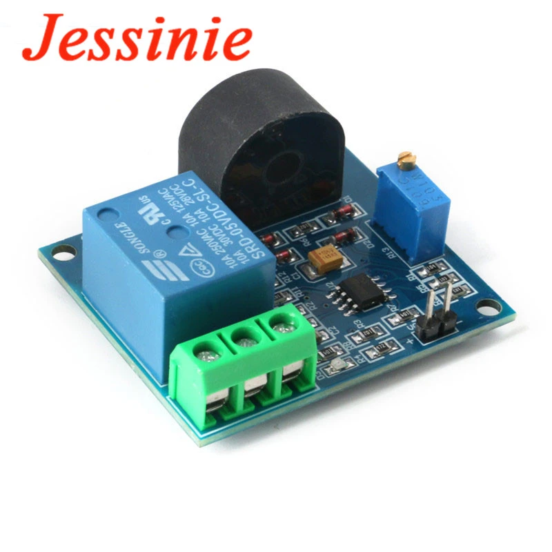 Ac Current Sensor 5v Relay Module High Precision Current Zmct103c ...
