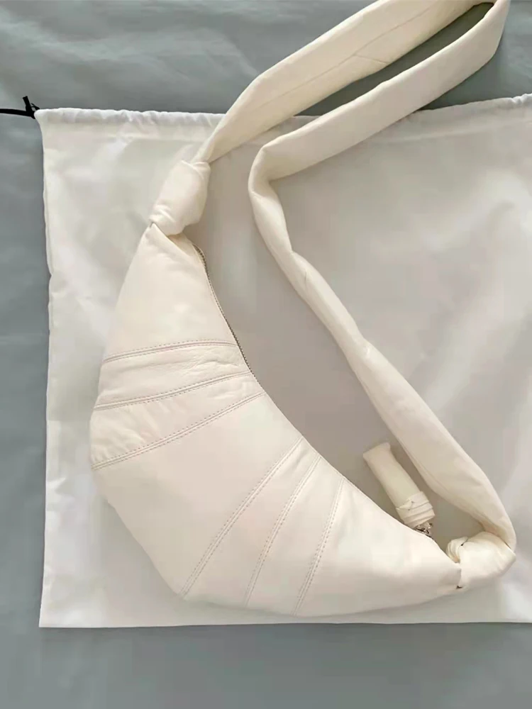 Leather Croissant Bag for Women - Life Changing Products