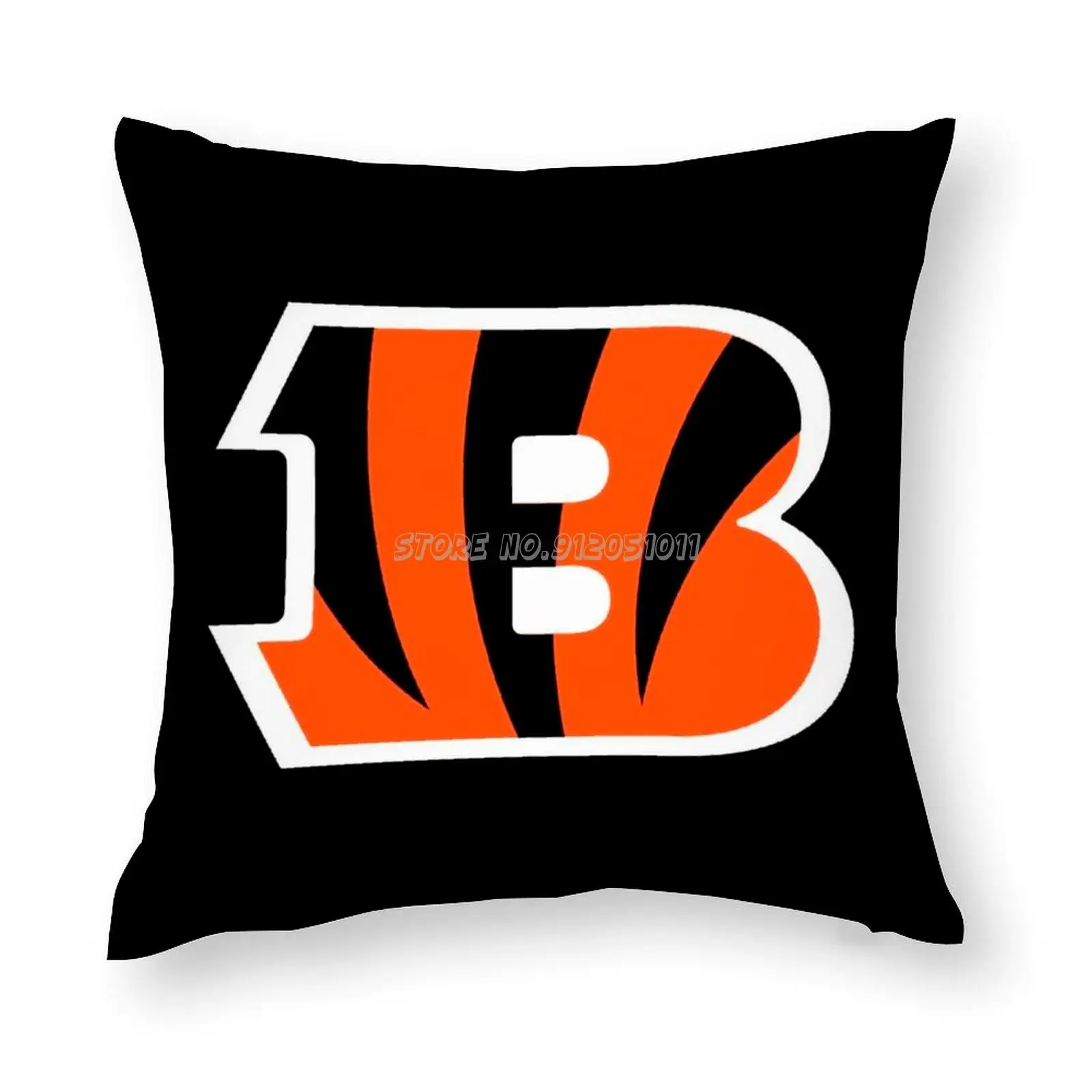 Bengals-B-Pillow-Case-Home-Decorative-Square-Printing-Cover-Throw ...