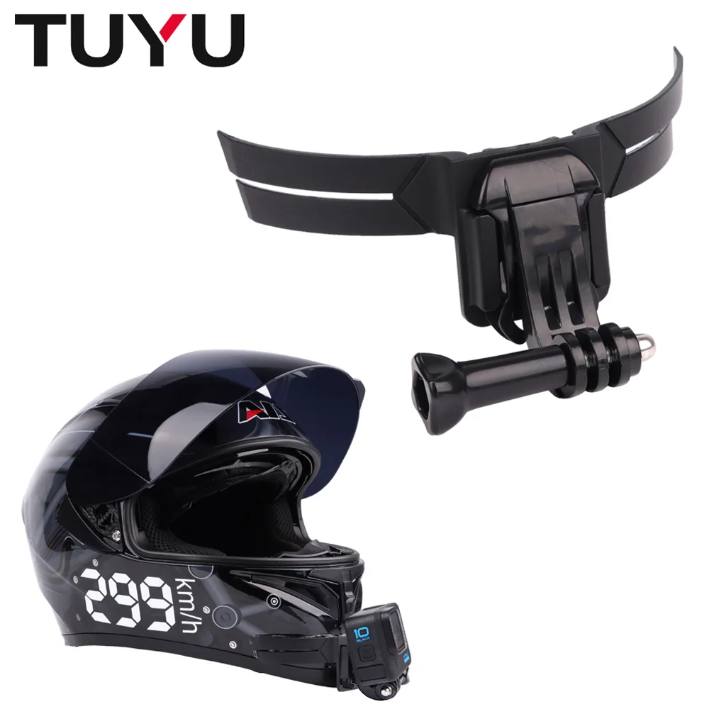 Motorcycle Full Face Helmet Chin Mount Gopro - Sports & Action Video ...