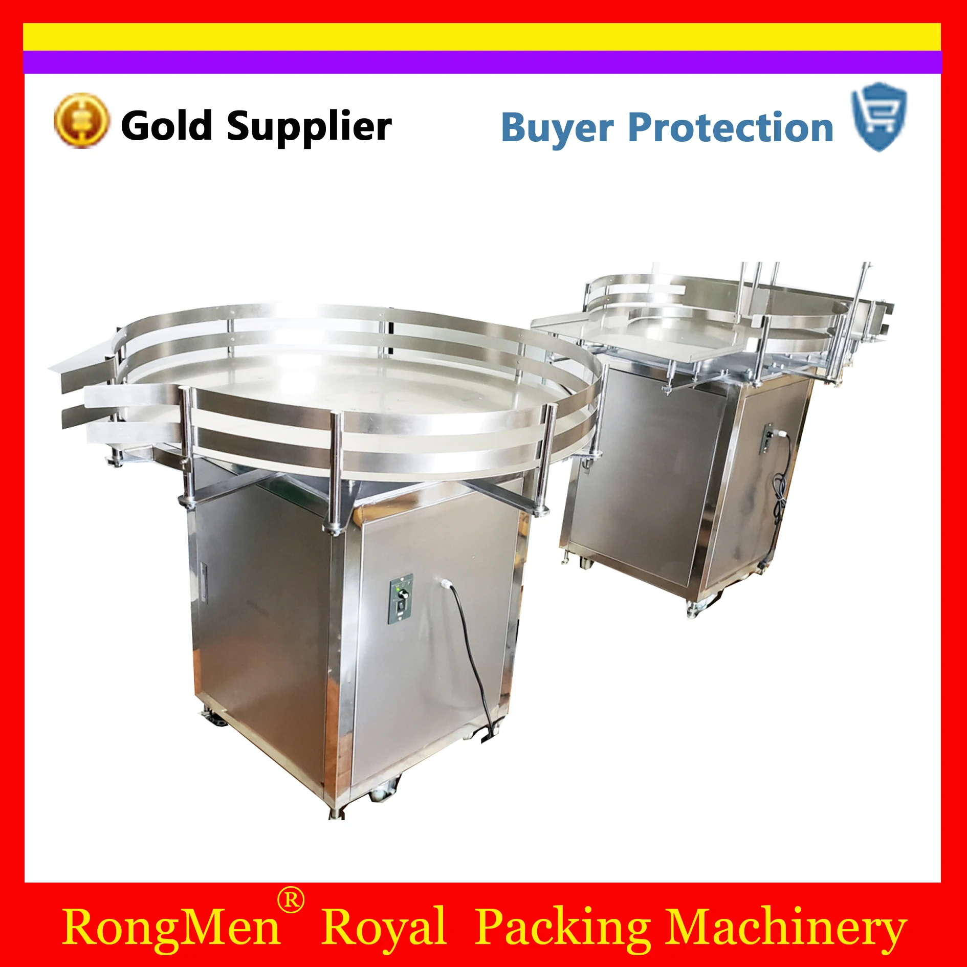 Automatic-Round-Rotating-Plastic-Glass-Bottle-Feeding-Accumulation ...