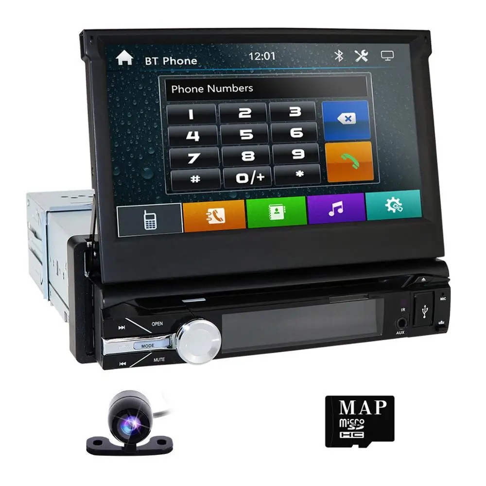 DAB 1 din radio car dvd player gps navigator tape recorder autoradio ...