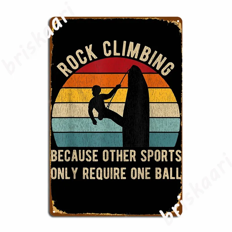 Rock Climbing Sign