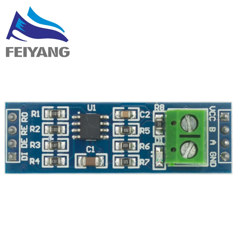 1-5PCS-MAX485-Module-RS-485-TTL-Turn-To-RS485-MAX485CSA-Converter ...