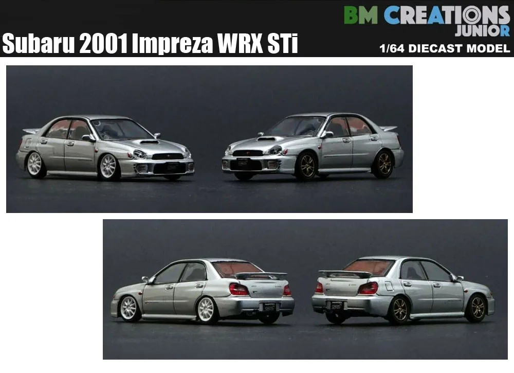 New-1-64-Scale-2001-Impreza-WRX-STi-Right-Hand-Drive-by-BM-Creations ...