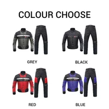 DUHAN Windproof Motorcycle Racing Suit Protective Gear Armor Motorcycle ...