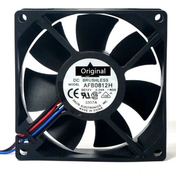 Original 100% Working Fandelta 8025 12v Dual Ball Bearing Cooling Fan ...