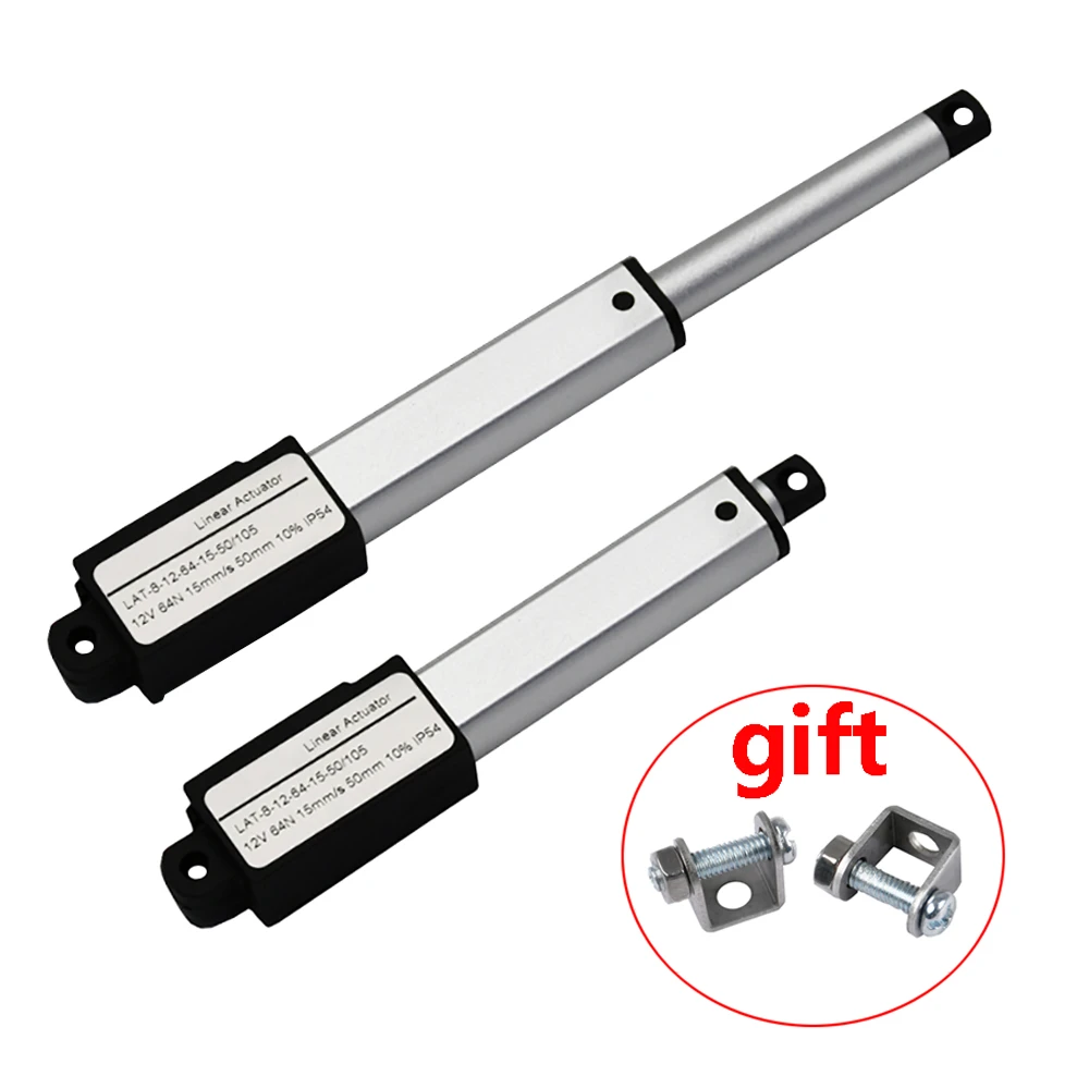 Dc 12v Micro Linear Actuators 30mm/50mm Stroke Electric Putter Linear ...