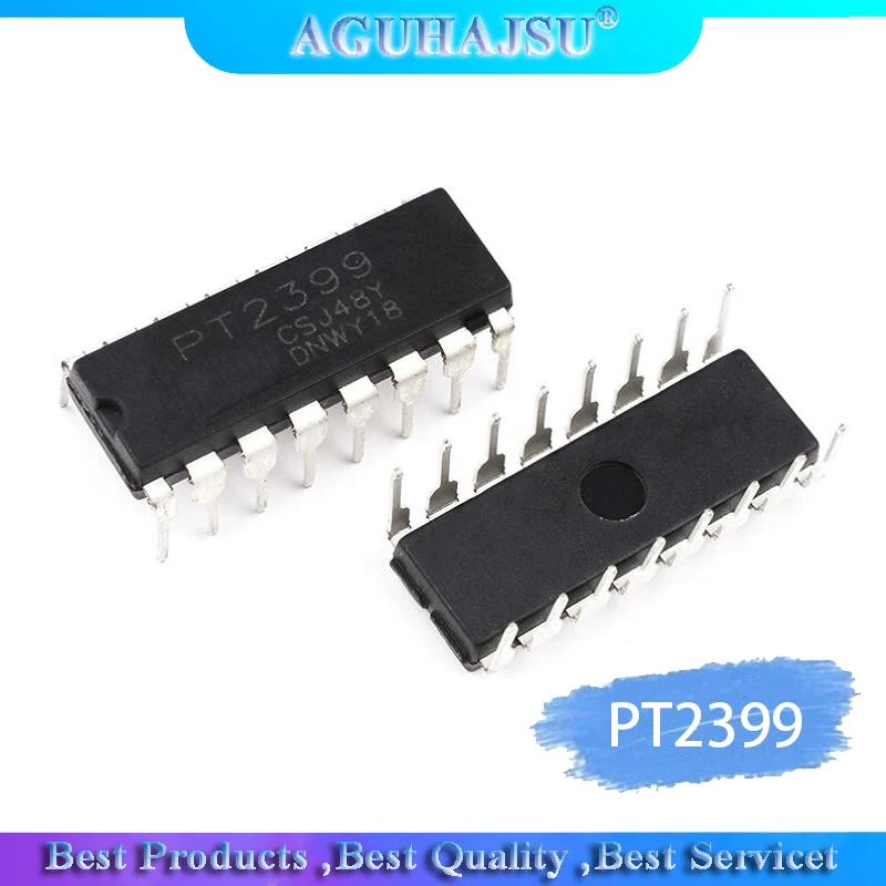 10pcs New Pt2399 Dip16 Cd2399 Inline 16-pin Audio Digital Reverb Circuit - Integrated Circuits ...