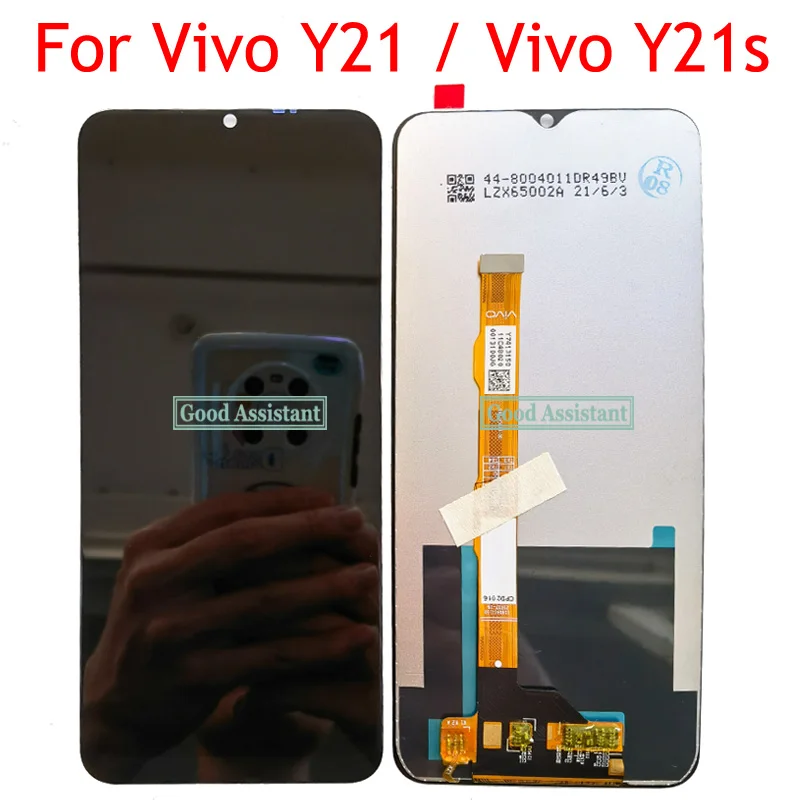 Black-6-51-Inch-For-Vivo-Y21-Vivo-Y21S-LCD-Display-Touch-Screen ...