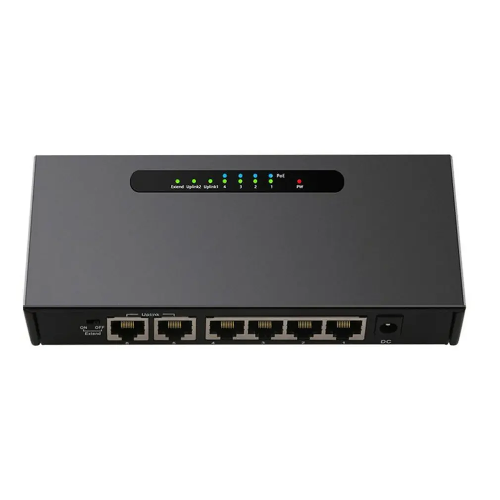 6 Ports Hundred trillion Ethernet 10/100Mpbs Lan Hub Network 4 Ports ...