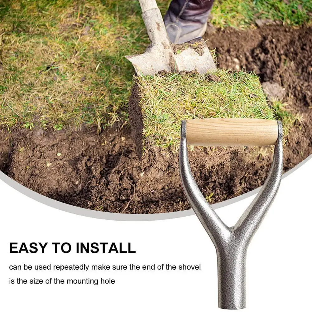 Sl Inner Diameter Iron Spade Handle Shovel D y Grip Good Hand Protect ...