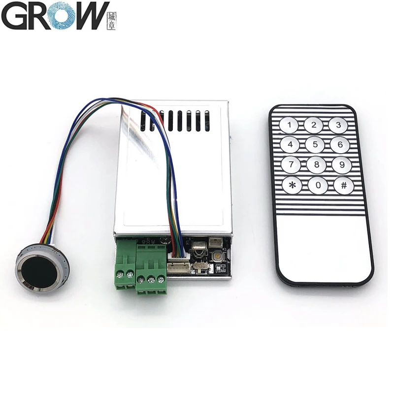 GROW K216+R502-A Small Thin Round Ring LED Capacitive Fingerprint ...