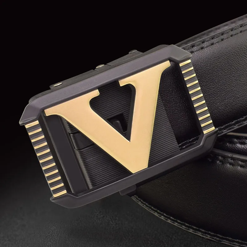 Novo cinto de alta qualidade cintos de grife masculino moda carta luxo ...