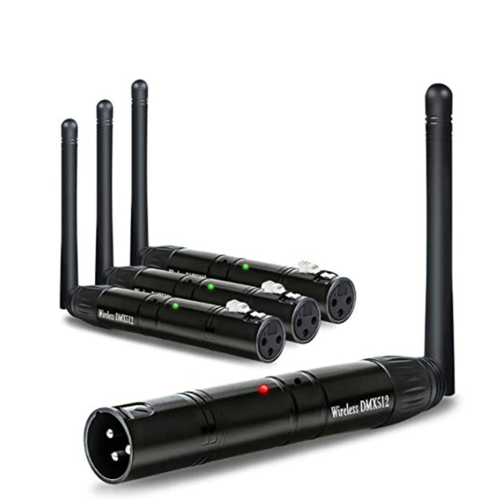 DMX512 Wireless Receiver Transmitter Controller 2.4G ISM Dif ...