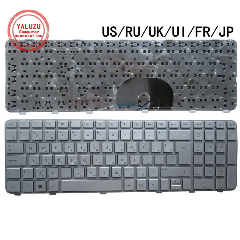 US-RU-UK-UI-FR-JP-Laptop-Keyboard-FOR-HP-Pavilion-DV6-6000-DV6-6100 ...