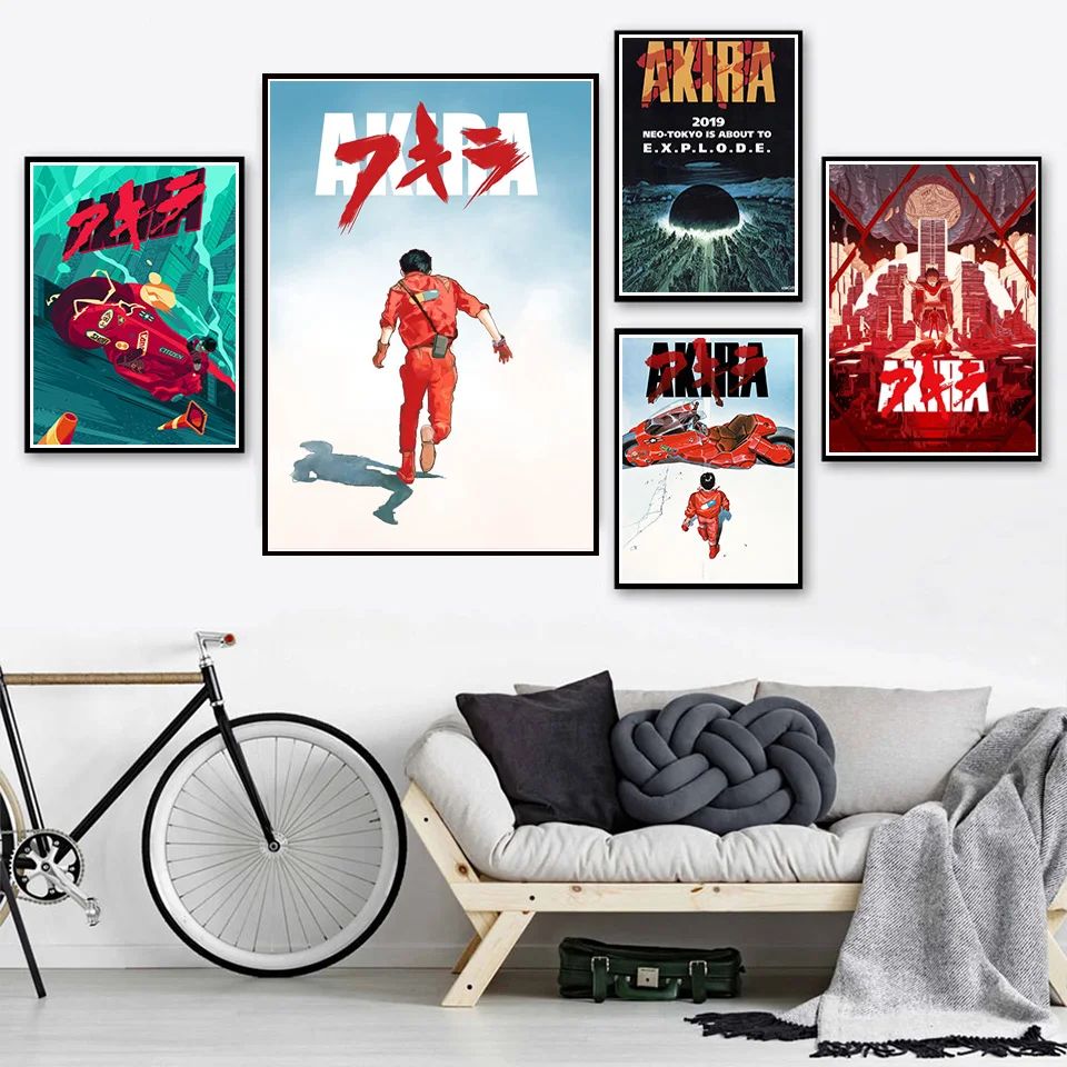 Akira Poster Akira Room Decoration Akira Neo Tokyo Poster Kaneda Poster ...