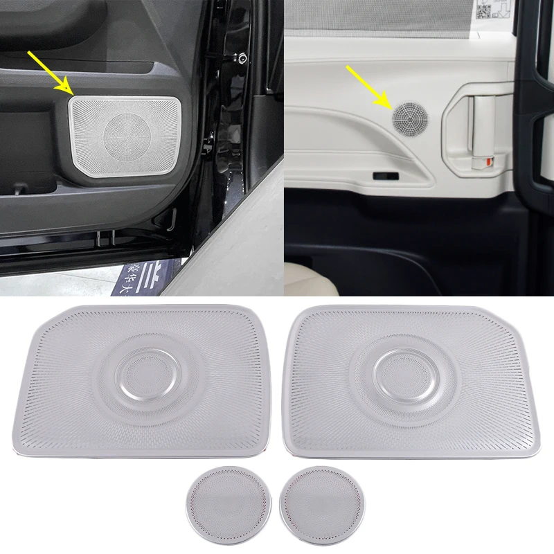For-Toyota-Sienna-2021-2022-Audio-Speaker-Door-Loudspeaker-Cover-Trim ...