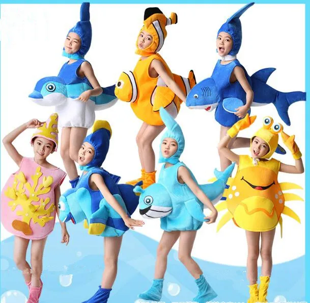 Child-Kid-Starfish-SeaHorse-octopus-Dolphin-Costume-Halloween-Party ...