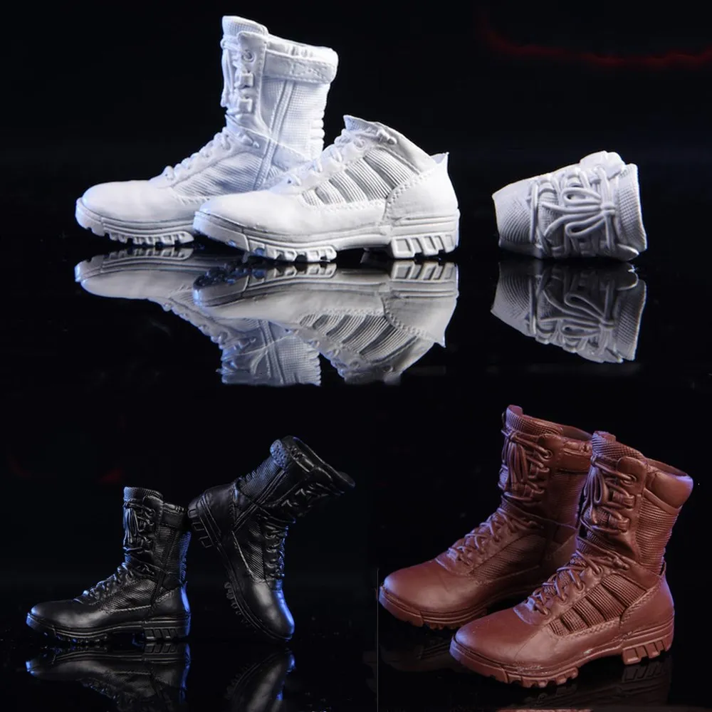 1 6 Scale Figure Boots | Boot Action Figure 1 6 | Figure 1 6 Boots Red ...