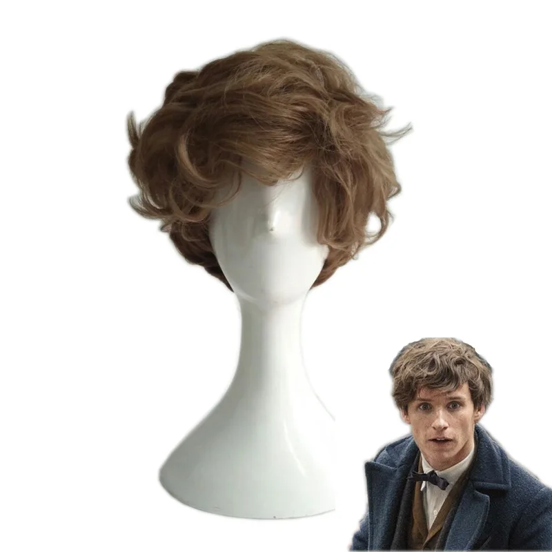 Fantastic-Beasts-The-Crimes-of-Grindelwald-Newt-Scamander-Cosplay-Wig ...