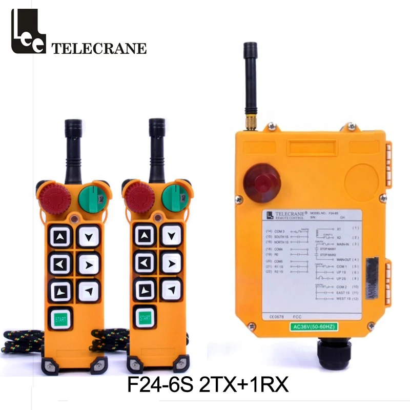 Telecrane-Multi-Operation-System-F24-6s-6-Single-Speed-Push-Buttons-2tx ...