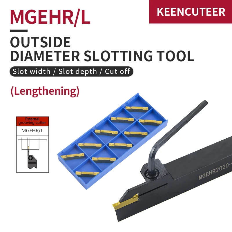 Mgehr2020/2525/3232-3/4/5 Grooving Turning Tool Mgmn Carbide Insert ...