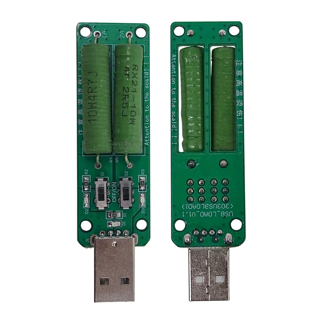 USB-Electronic-Load-Aging-Resistance-Charger-3A-2A-1A-Discharge ...