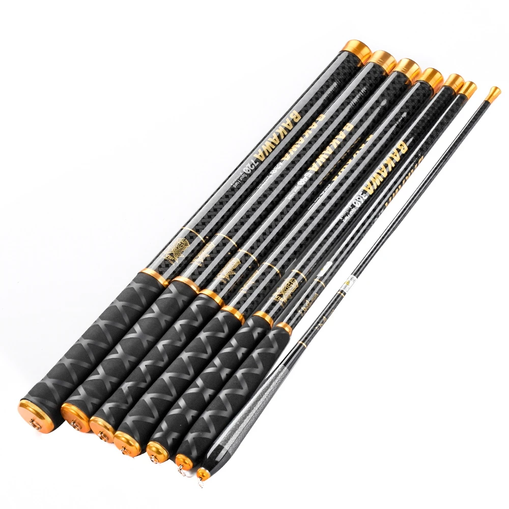 Josby Mini Hand Fishing Rod Telescopic Sea Saltwater Freshwater Carbon ...