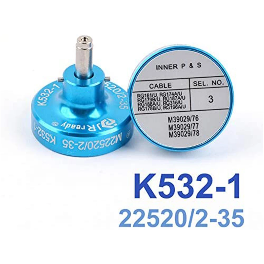 JRready posicionador de K532 1, localizador estándar M22520/2 35, combinado con M22520/2 ...