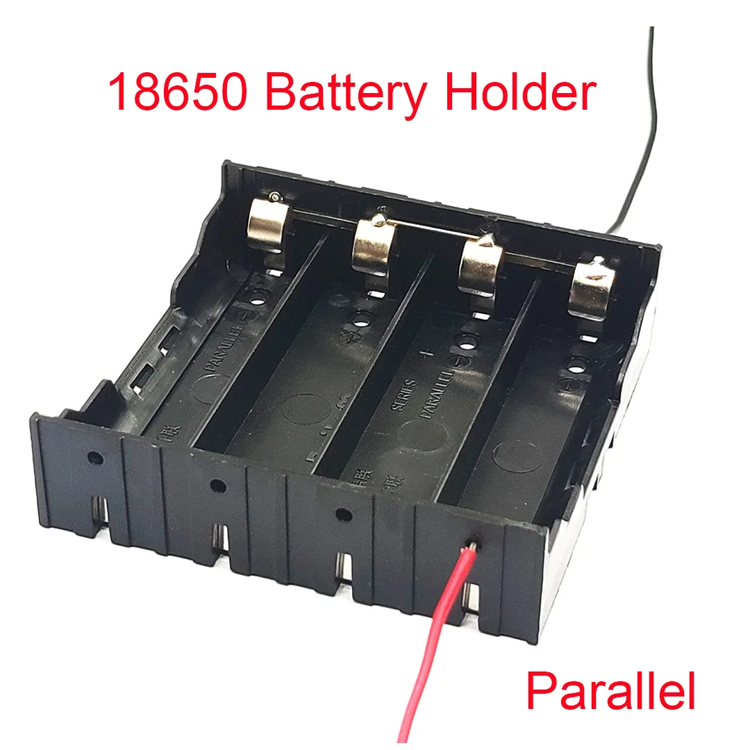 Diy Parallel 18650 Battery Holder 18650 Storage Power Bank Cases 4 ...