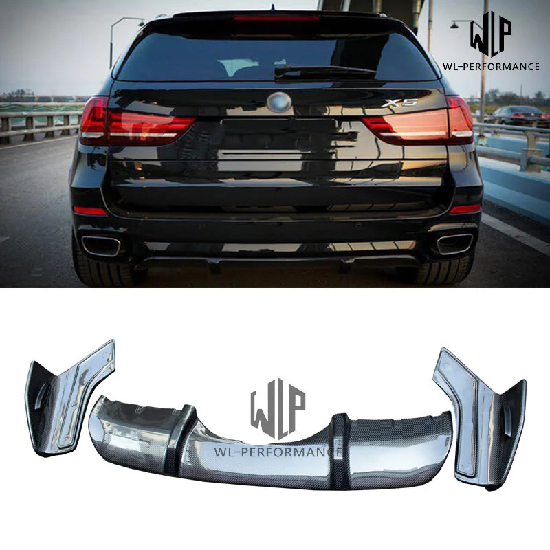 F15 Mt High Quality Carbon Fiber Rear Lip Add Rear Bumper Side ...