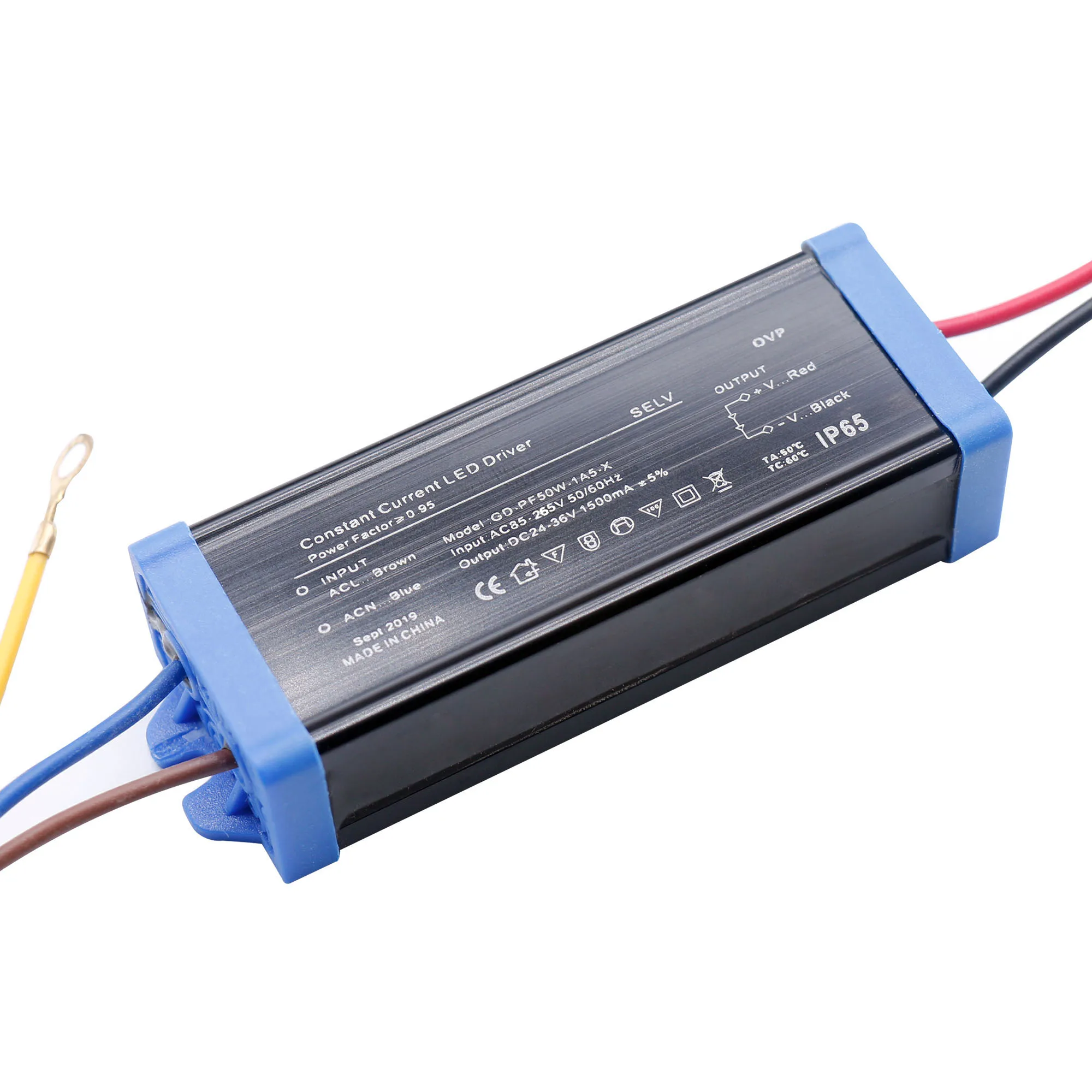 50W 30W 20W Waterproof IP65 LED driver AC220V Power Supply constant current voltage DC24-36V LED ...