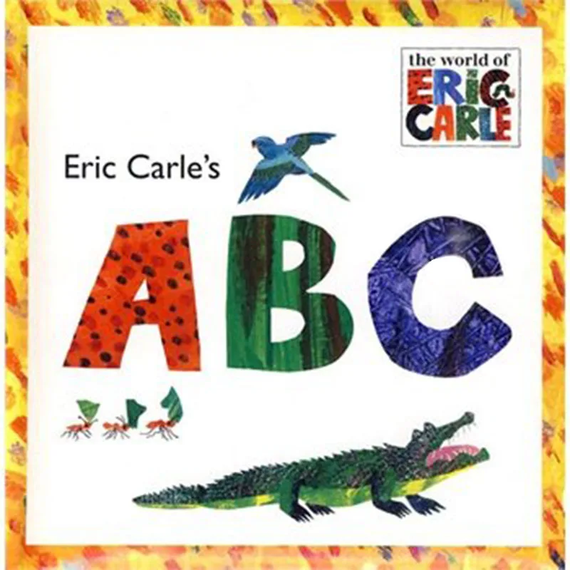 Eric Carle's ABC By Eric Carle Educational English Picture Book ...