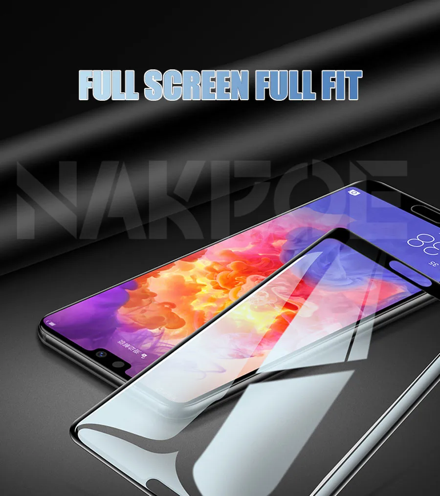 9D Защитное стекло для huawei P20 Pro P10 P9 Lite Plus huawei P Smart закаленное защитное стекло ...