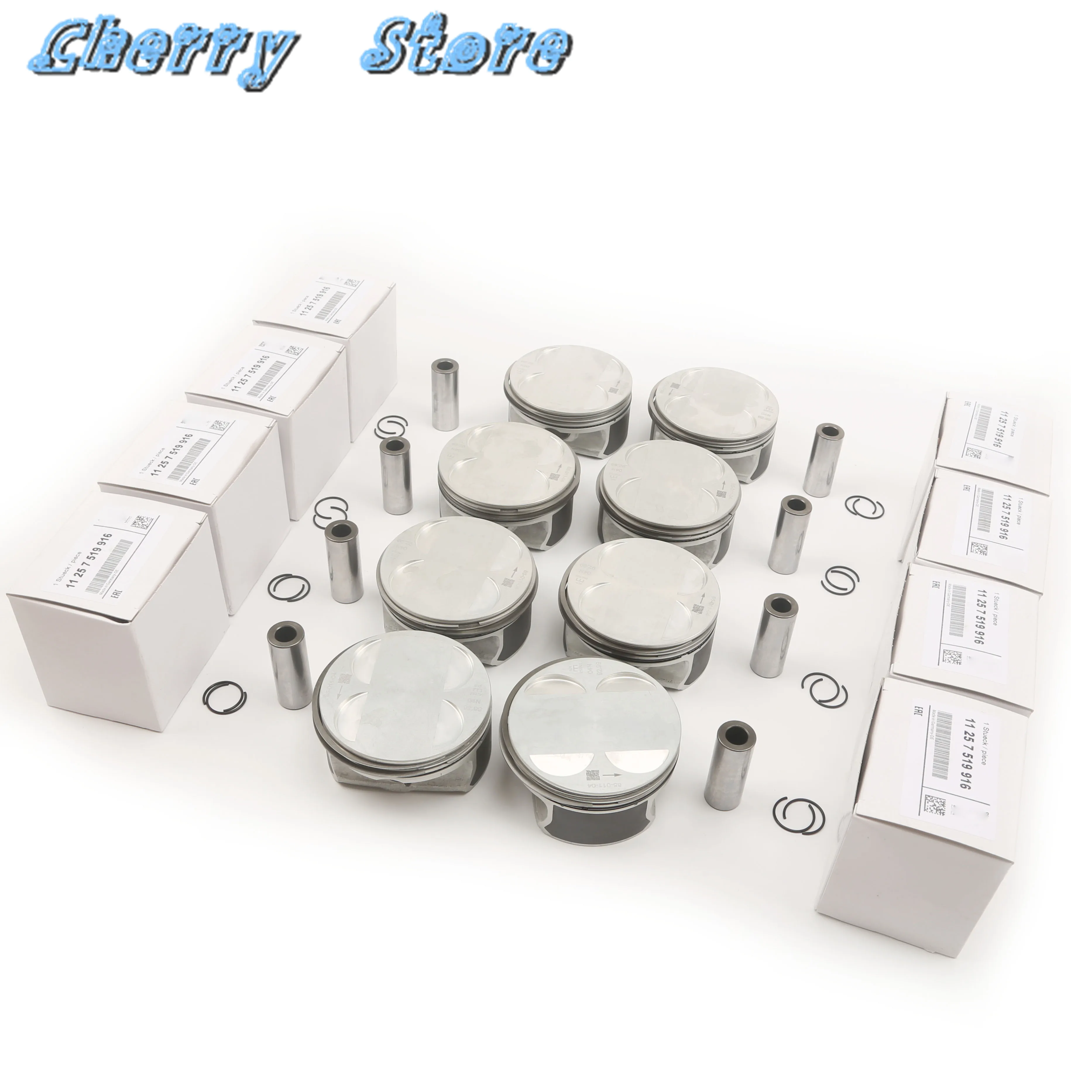 V8 Pistons