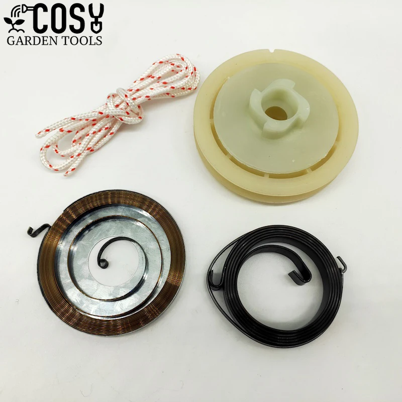 5200 5800 52cc 58cc Chinese Chainsaw Easy Starter Recoil Spring Pulley ...
