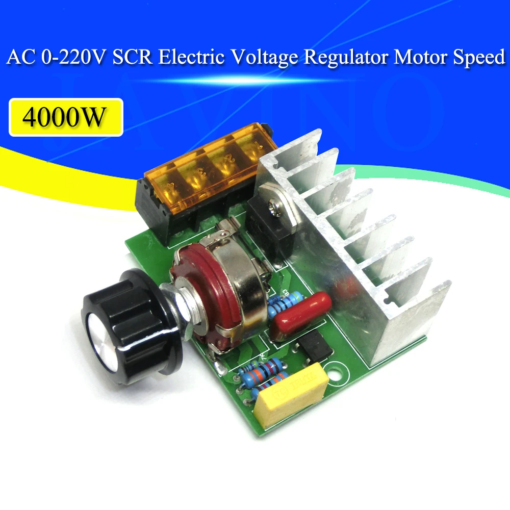 4000W-0-220V-AC-SCR-Electric-Voltage-Regulator-Motor-Speed-Controller ...