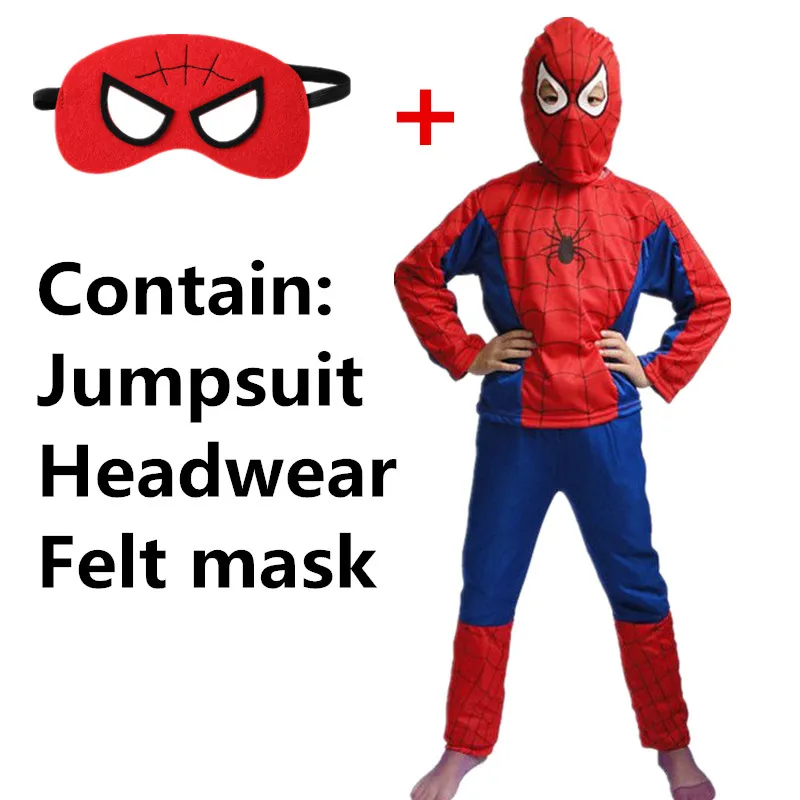 4-12Y Child Anime superhero Cosplay Muscle clothing for Boys Carnival ...