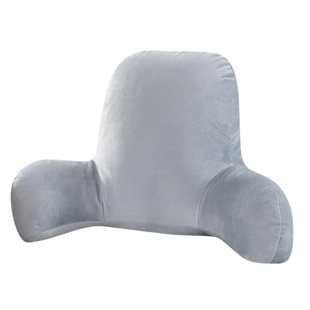 31 Back Cushion With Arm Support Bed Reading Rest Waist Chair Car Seat ...