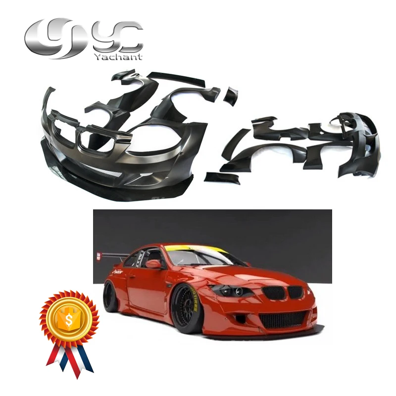 Car-Styling-FRP-Fiber-Glass-Body-Kit-Fit-For-2007-2013-E92-M3-RB-Style ...