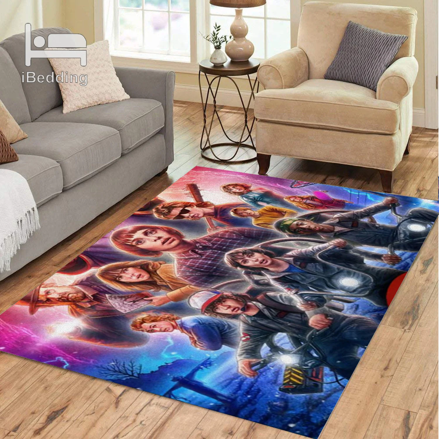 Hot Movie Stranger Things 3d Printed Rectangle Rug For Adult Yoga Mats Living Room Decorative 
