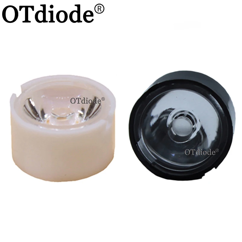 CREE LED 렌즈 10 개 13mm 10 개, 30 45 60 90 도 XPE XPE2 XPG XPG2 XTE Epiled ...