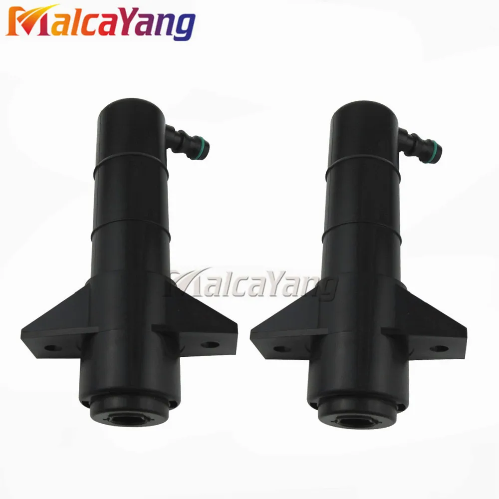 98671 3V000 헤드 램프 워셔 노즐 2 개, 현대 소나타 8 용 헤드 라이트 워터 스프레이 노즐 LH = RH|범퍼 ...