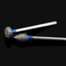 10pcs/box AZDENT Dental Diamond Burs 1.6mm for High Speed Handpiece Super Coarse Diamond Dentist ...