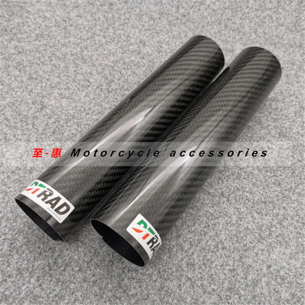 Dtrad Fork Wraps Protectors In Full Carbon Fiber For Universal Model 2 Pcs - Risers - AliExpress