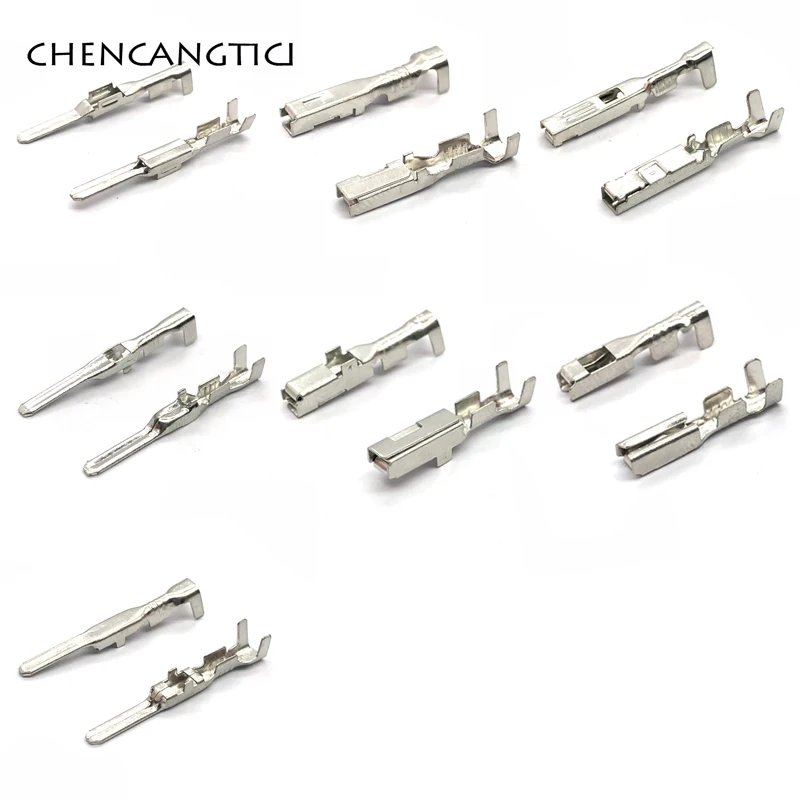 50 Pcs Car Crimp Splice Terminal Auto Wire Cable Female Or Male ...