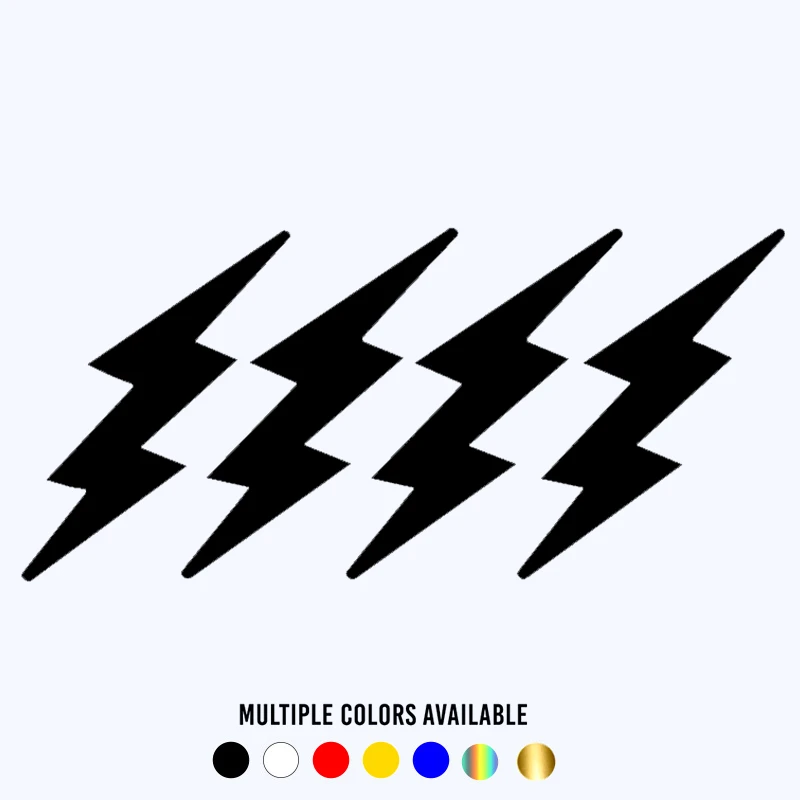 CK20659-Vinyl-Decal-LIGHTNING-BOLTS-Car-Sticker-Waterproof-Auto-Decors ...