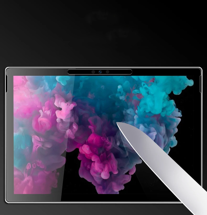 HD Tempered Glass for microsoft surface pro 7 screen