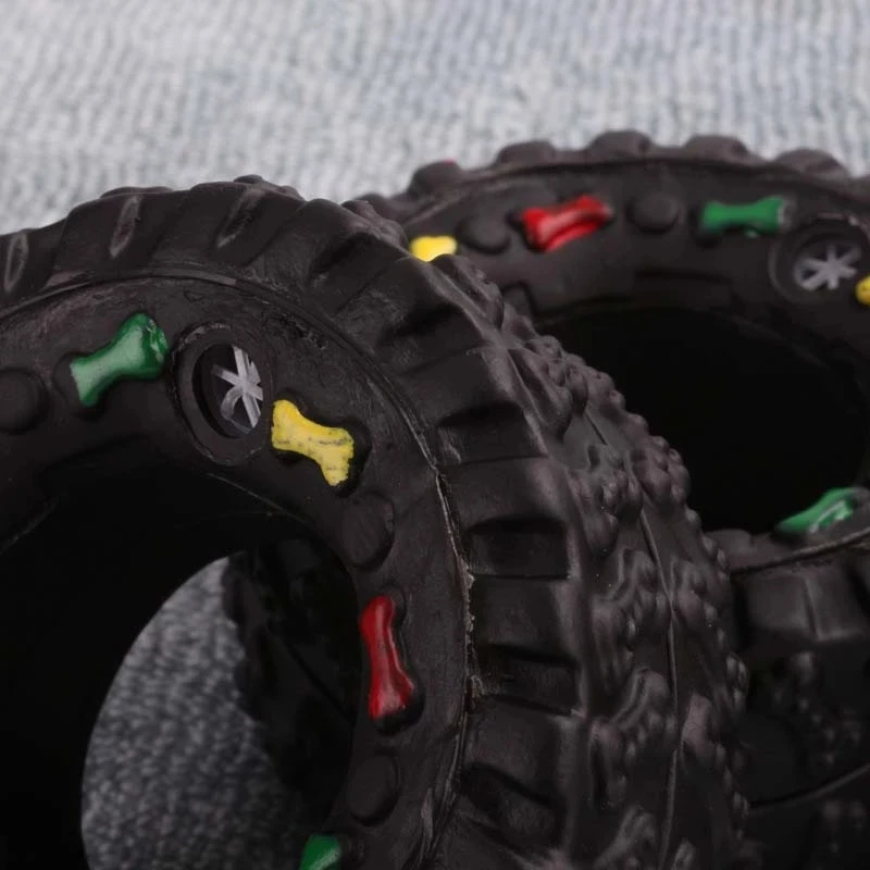 Elastic Mini Tire Toy For Dogs – DogMega.Com